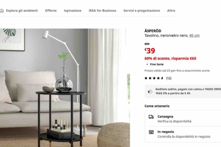 Promo folle Ikea: il prodotto più amato ora lo trovi al 60% di sconto ...